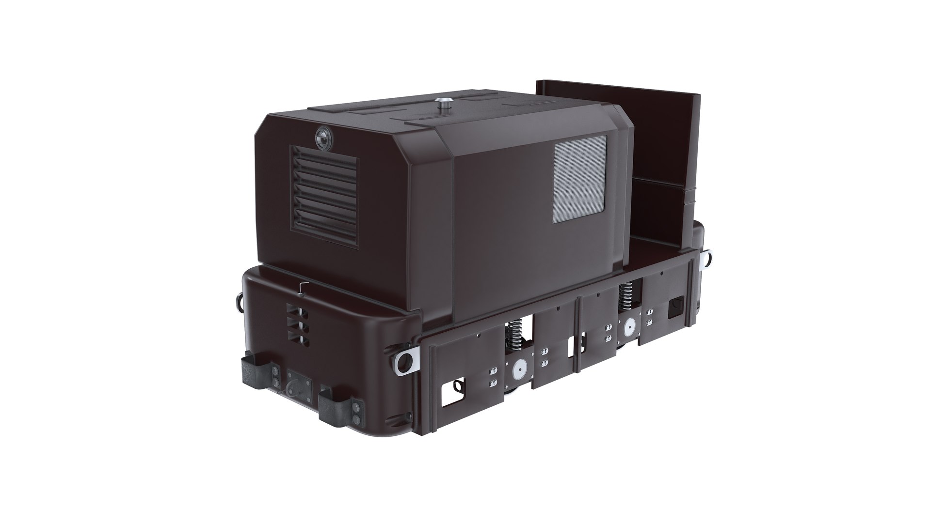 3D Model Locomotive Mining Train - TurboSquid 2415731