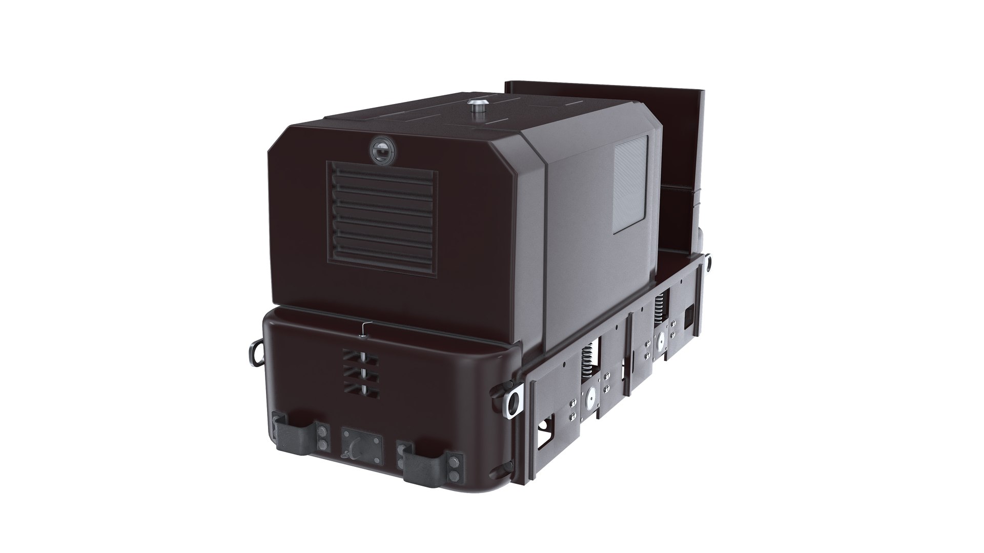 3D Model Locomotive Mining Train - TurboSquid 2415731