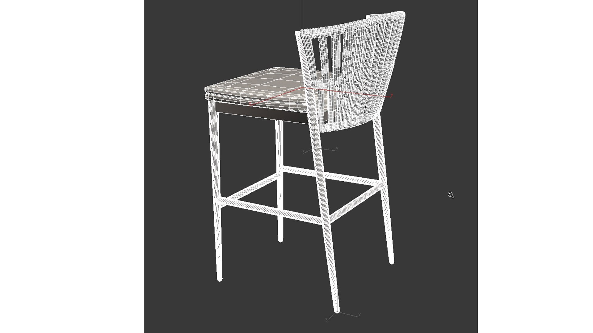 3D Ratana Lineas Bar Chair - TurboSquid 2061261