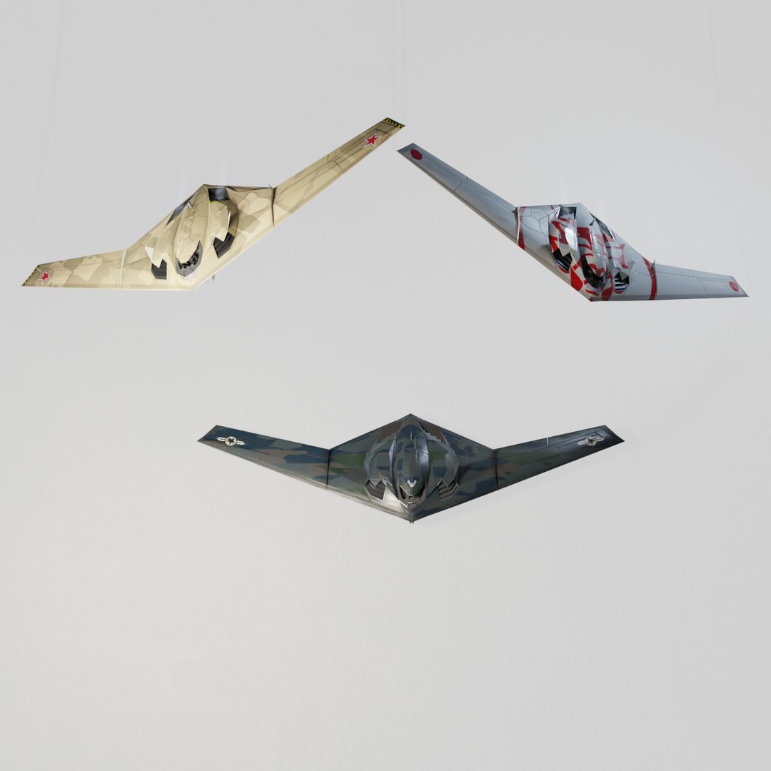 modèle 3D de Bombardier furtif concept TU-222 Bechovka - TurboSquid 1817134