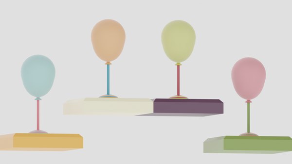 3D Balloon model - TurboSquid 2042656