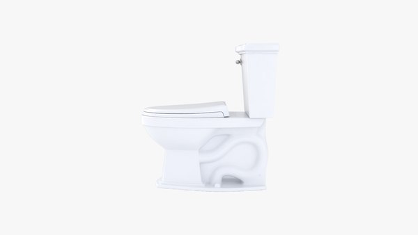modelo 3d Toto Clayton Height toilet - TurboSquid 2078723