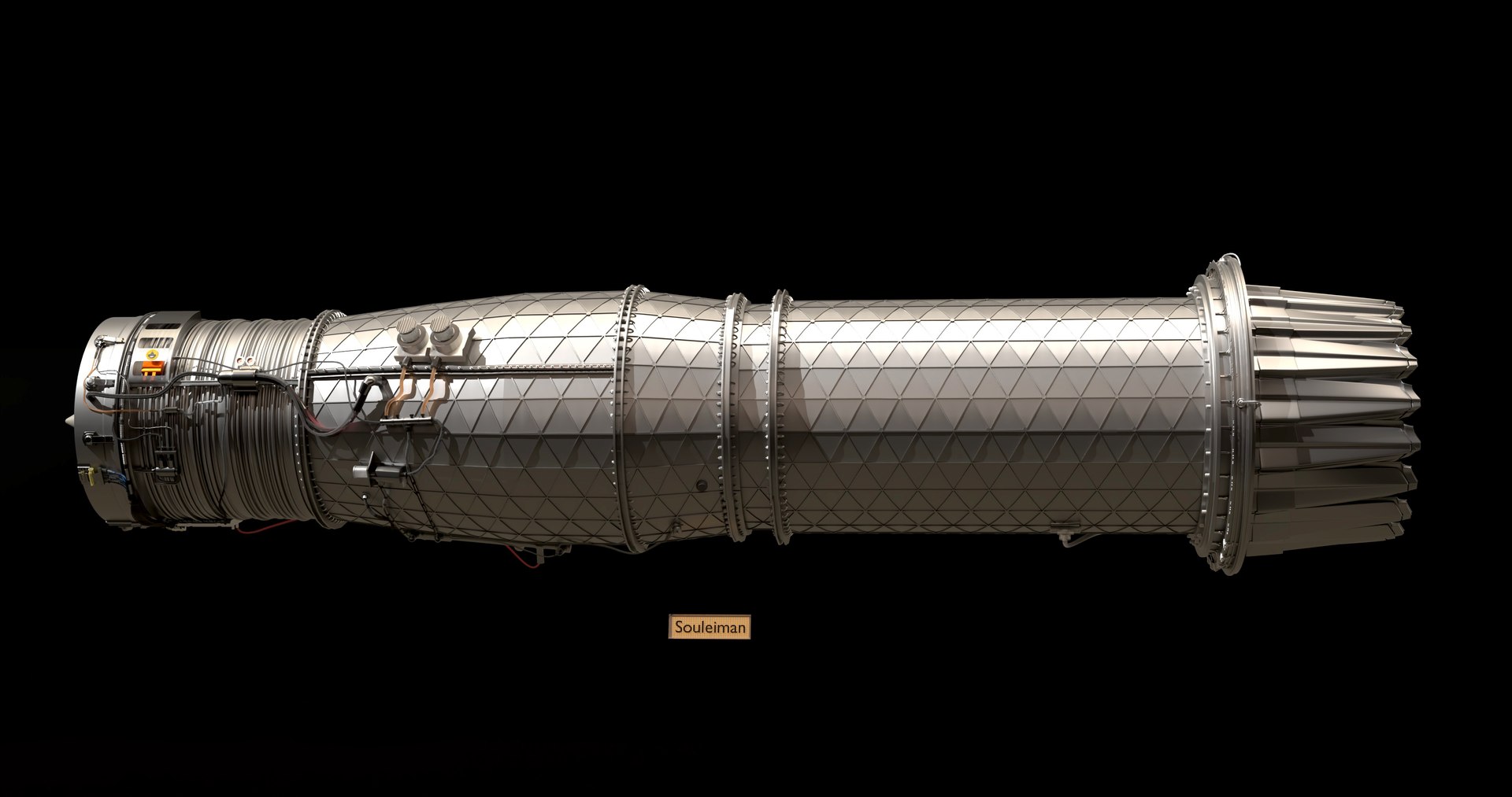 Jet Engine Concept - Turbine 3D Model 3D Model Model - TurboSquid 2284950