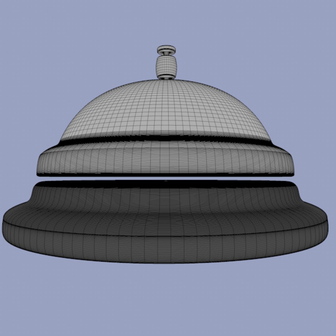 desk bell 3d c4d