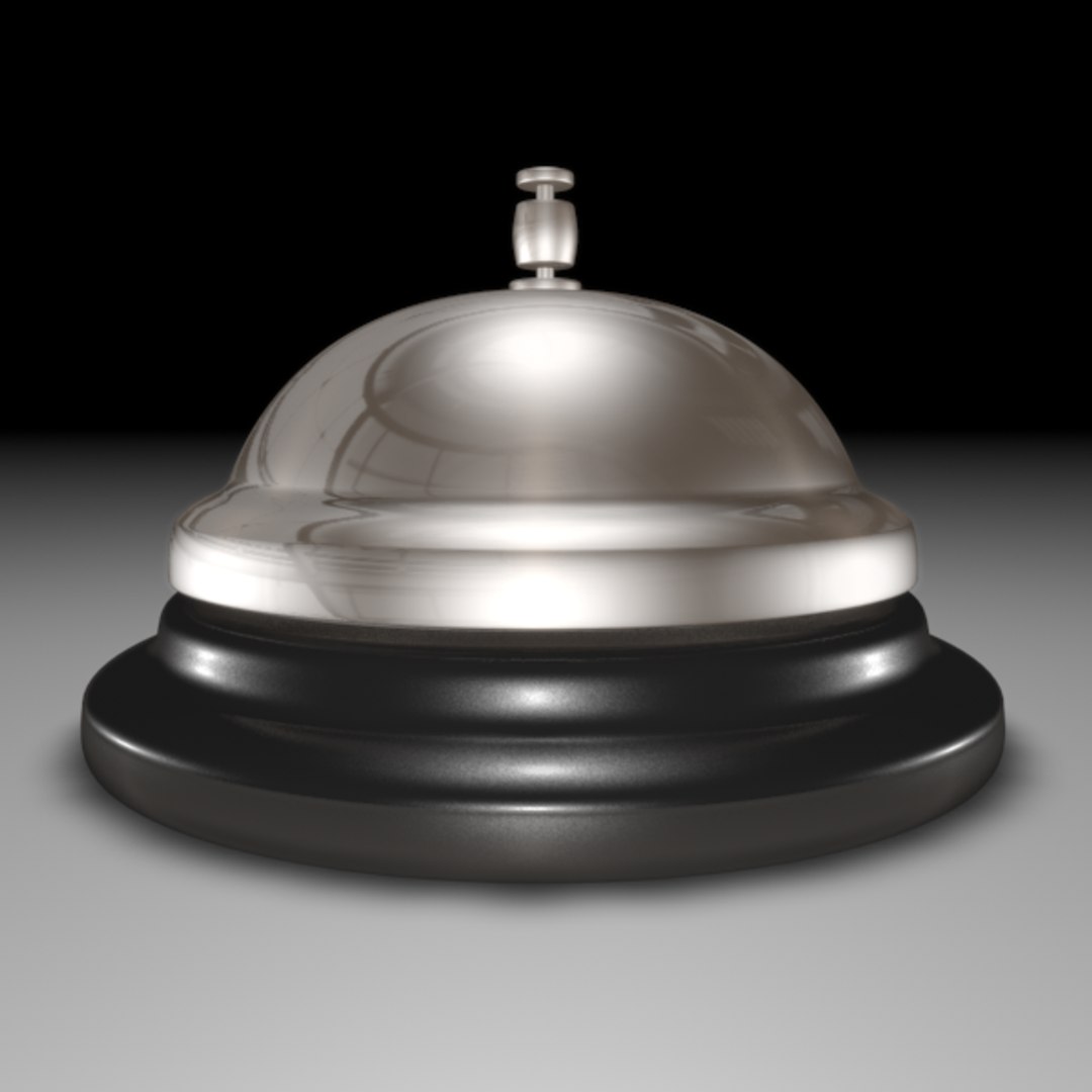 desk bell 3d c4d