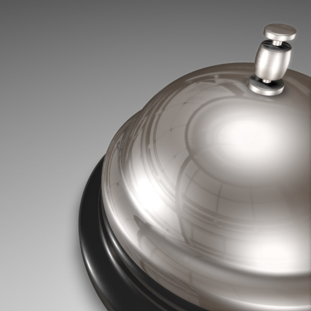 desk bell 3d c4d