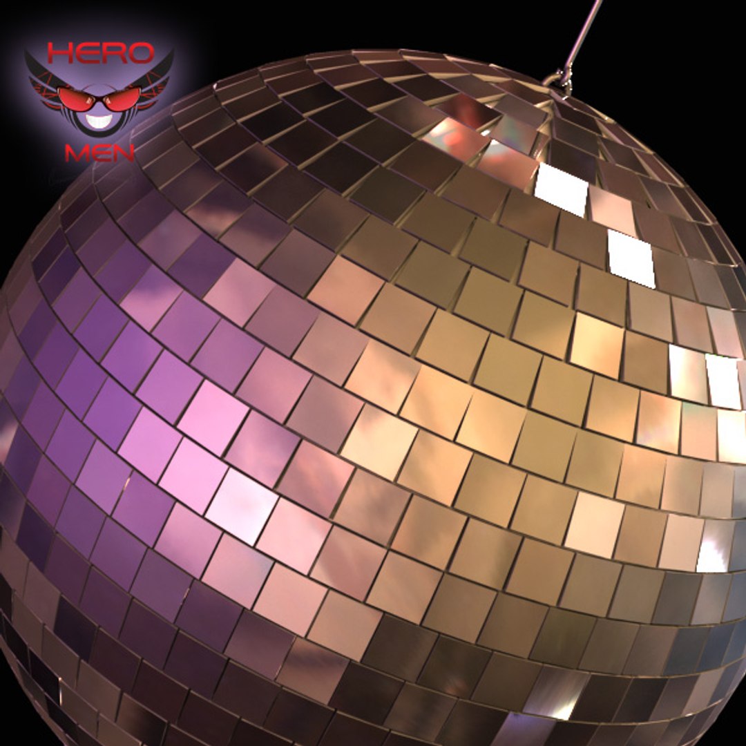 Render Disco Ball 3d Model