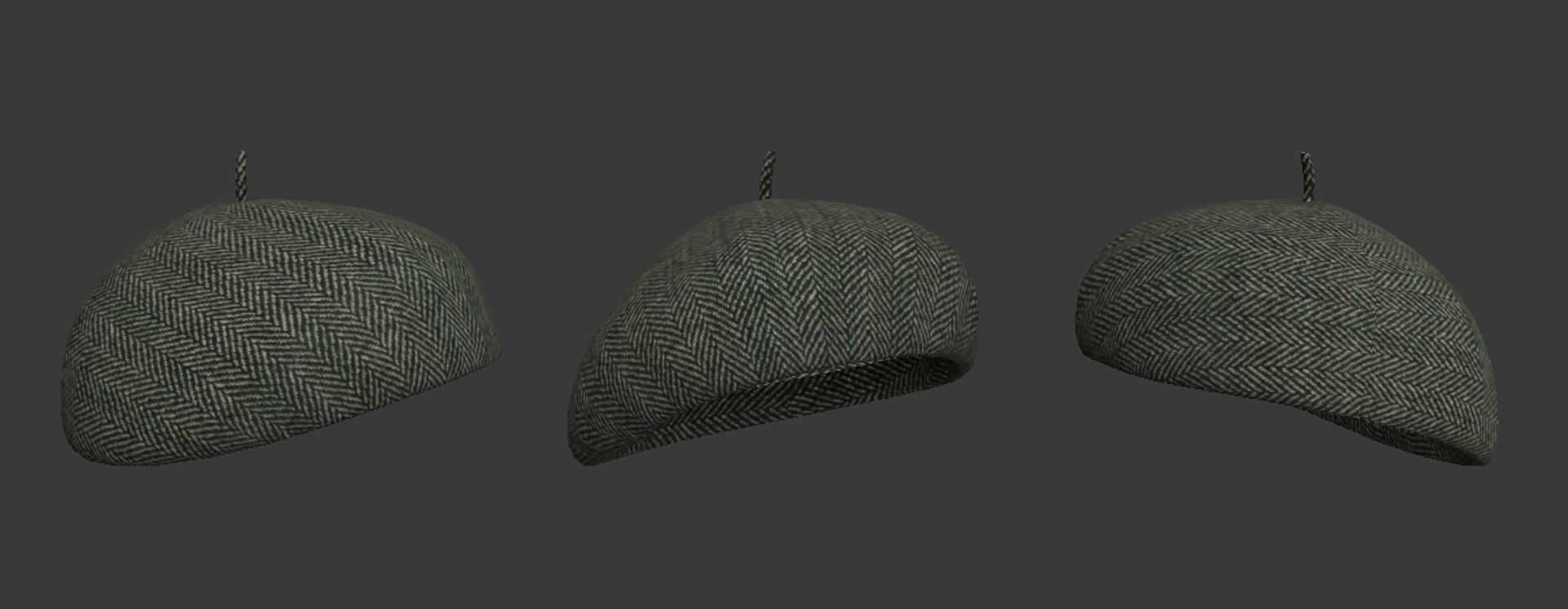 3D beret - TurboSquid 1494889