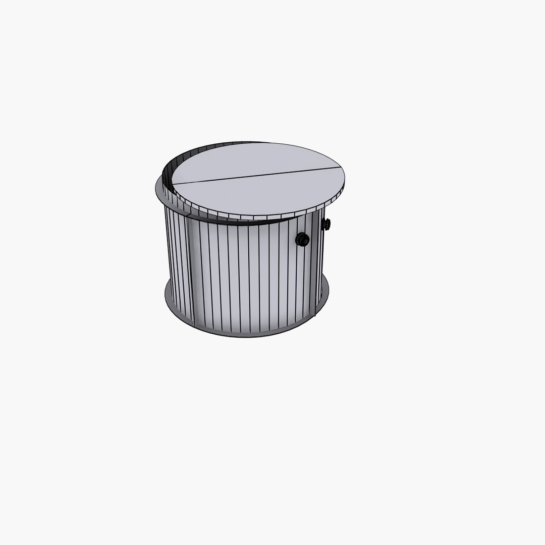 3d model garden shaft