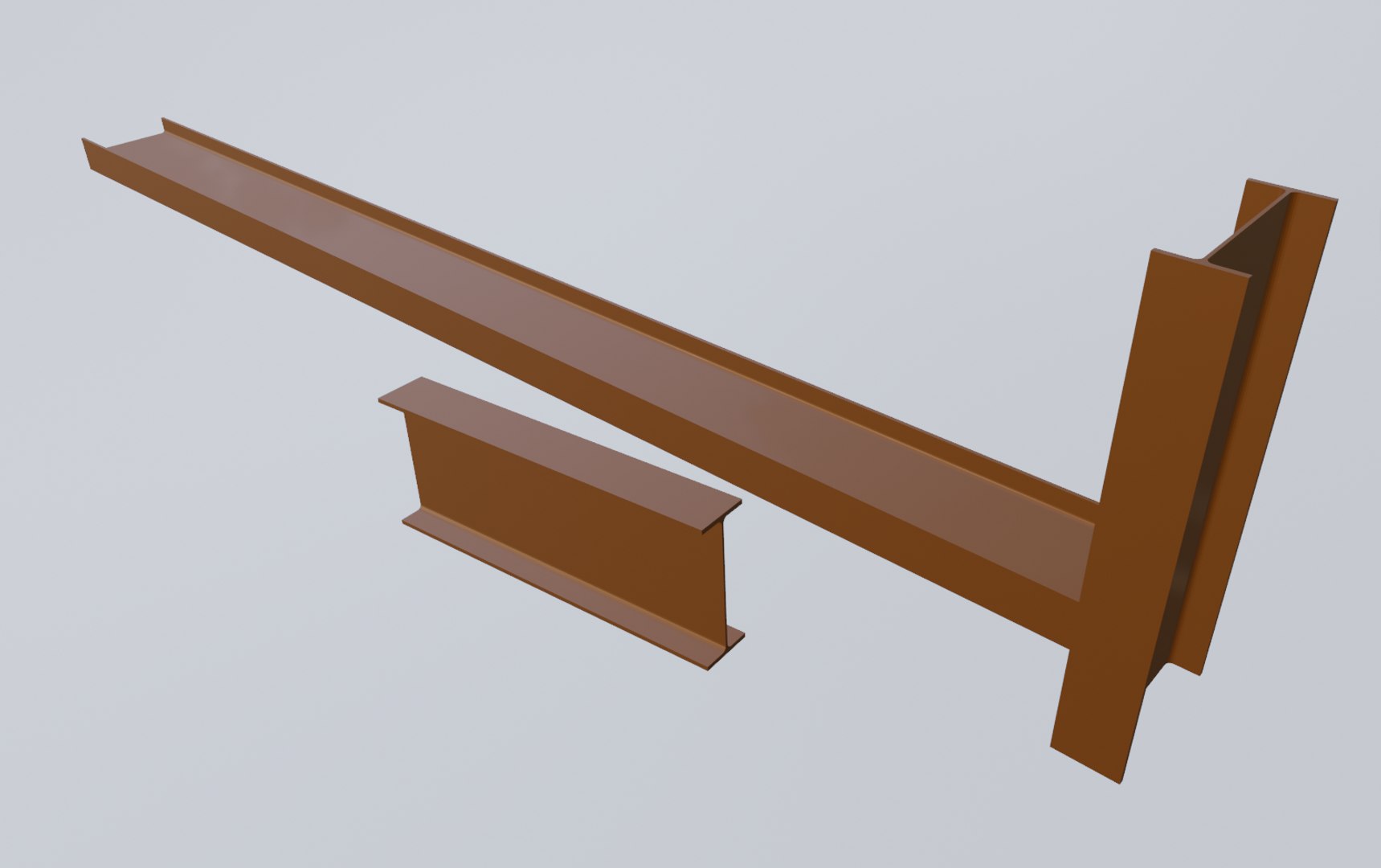 H-beam 800 3D Model - TurboSquid 1525909