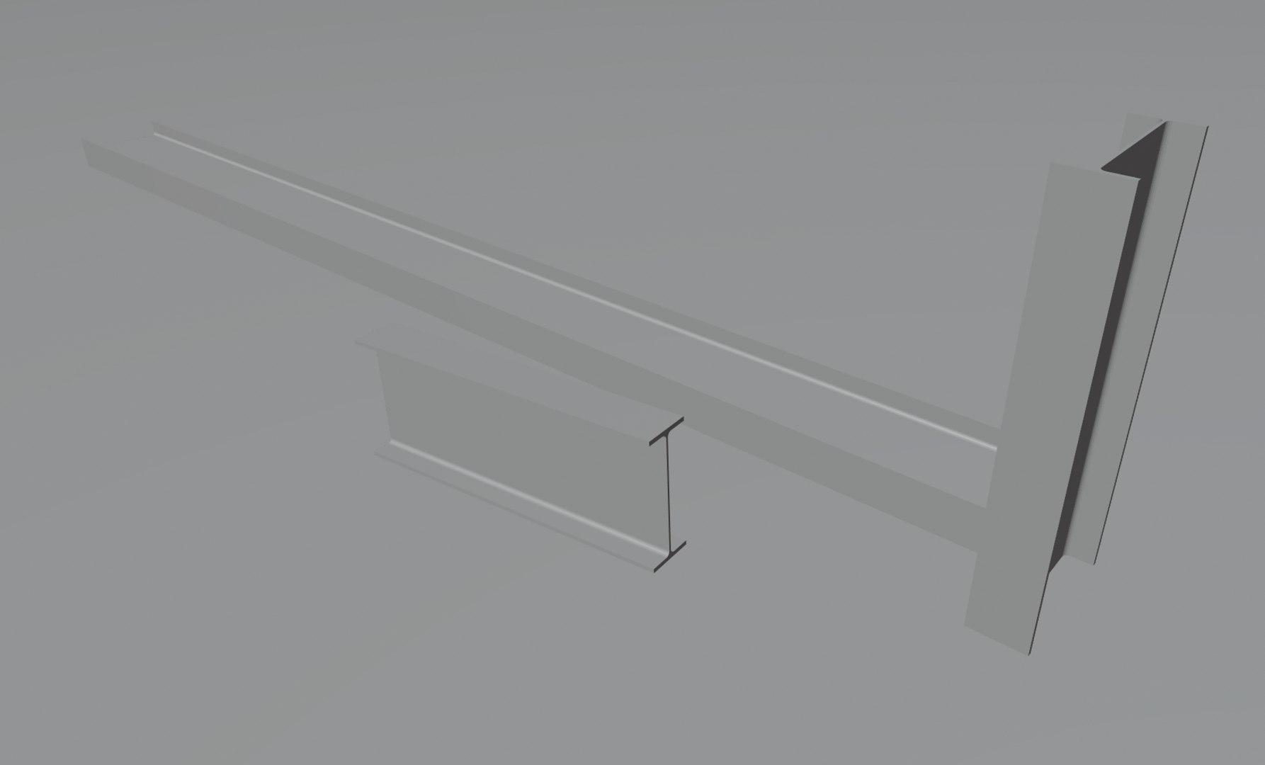 H-beam 800 3D Model - TurboSquid 1525909