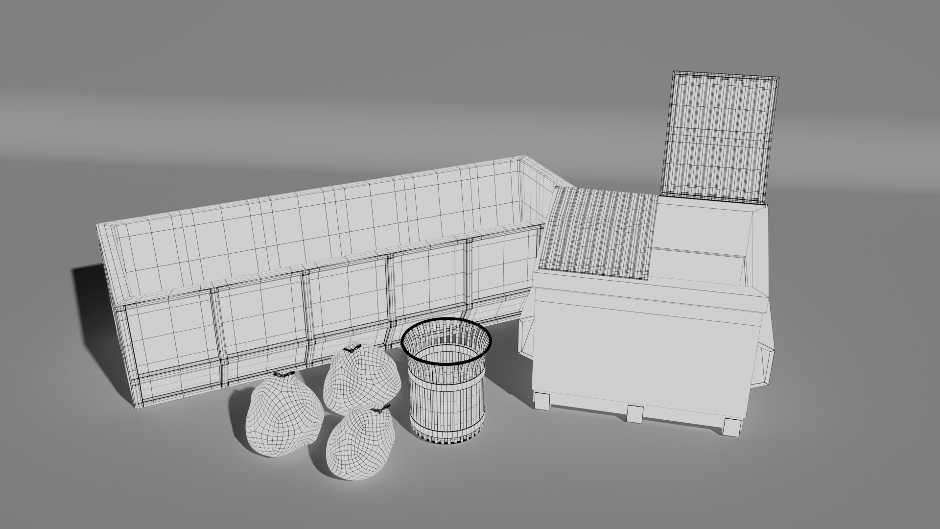 3D Model City Assets Pack 01 - TurboSquid 1982645