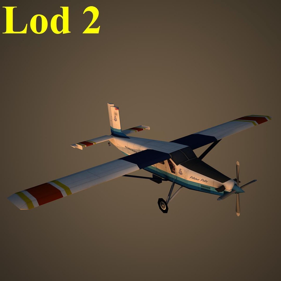Pilatus Porter Uup 3d Model
