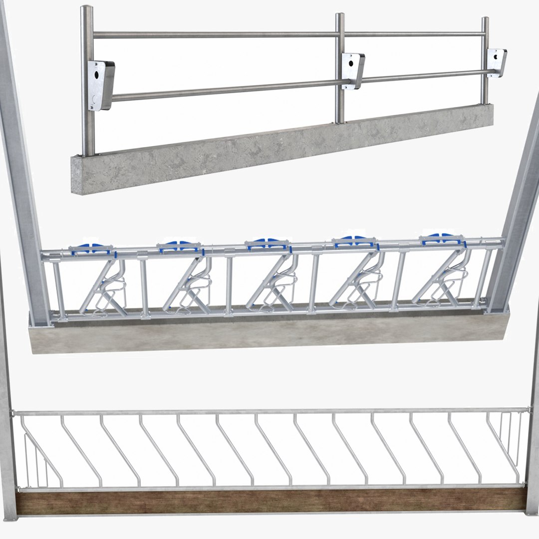 3D model Farm Feed Barrier Collection - TurboSquid 2057334
