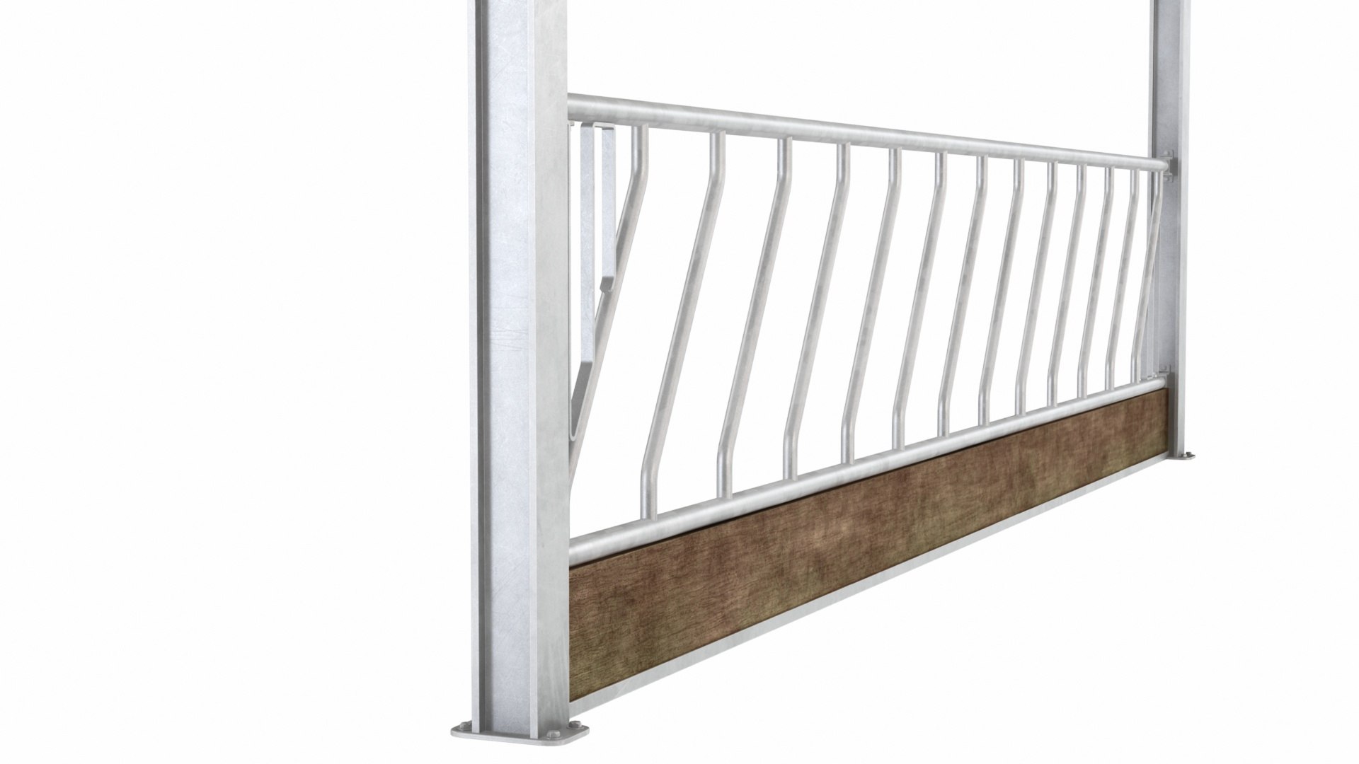 3D Model Farm Feed Barrier Collection - TurboSquid 2057334