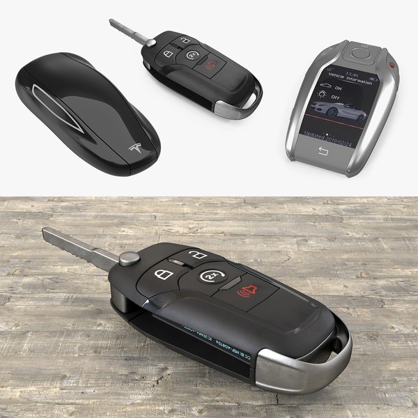 3d model car key