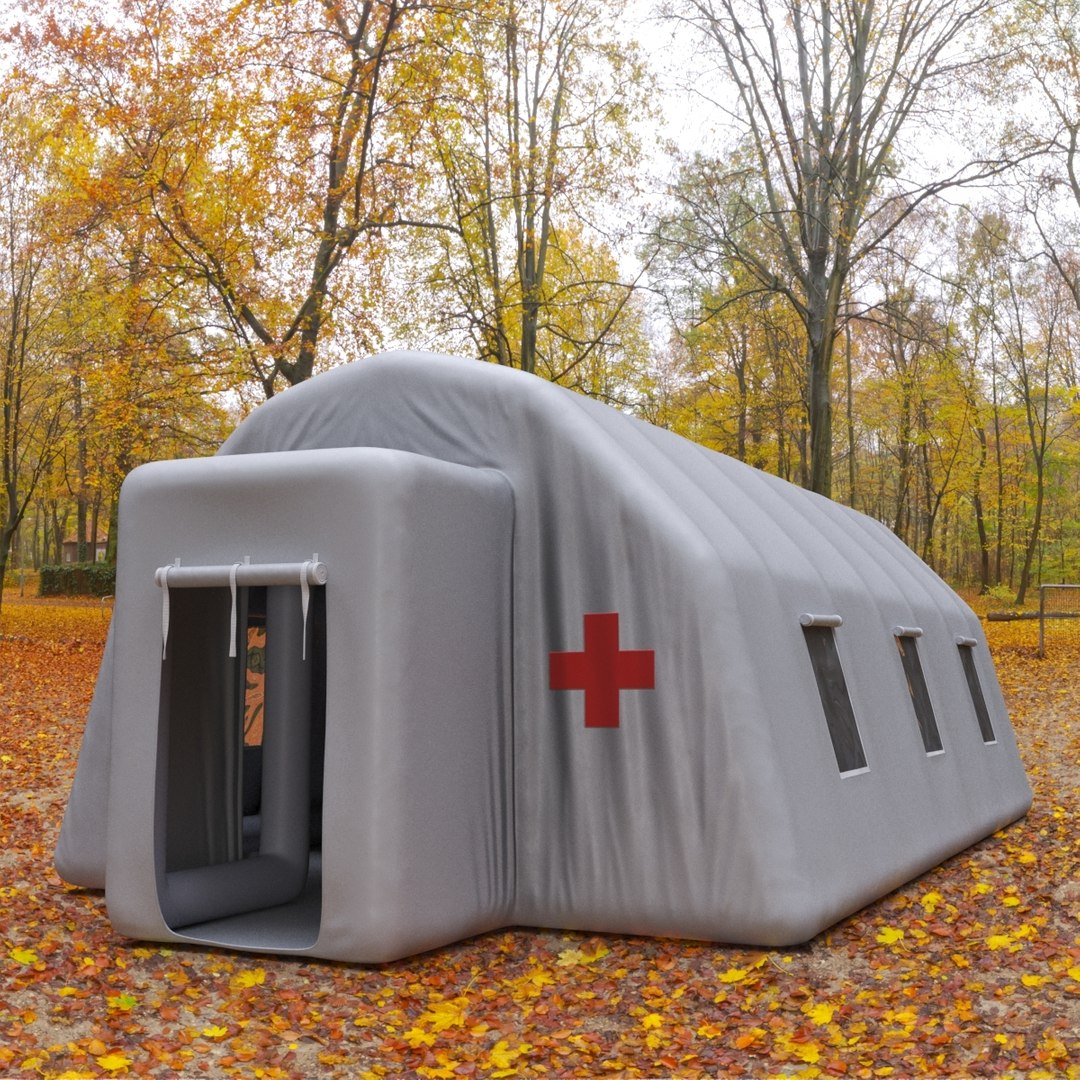 3D Pass Through Inflatable Medical Tent Model - TurboSquid 2249610