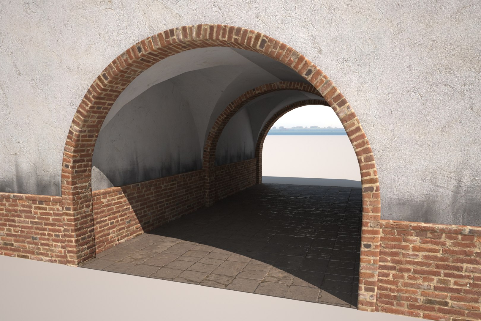 Building Gate Gateway 3D - TurboSquid 1152249