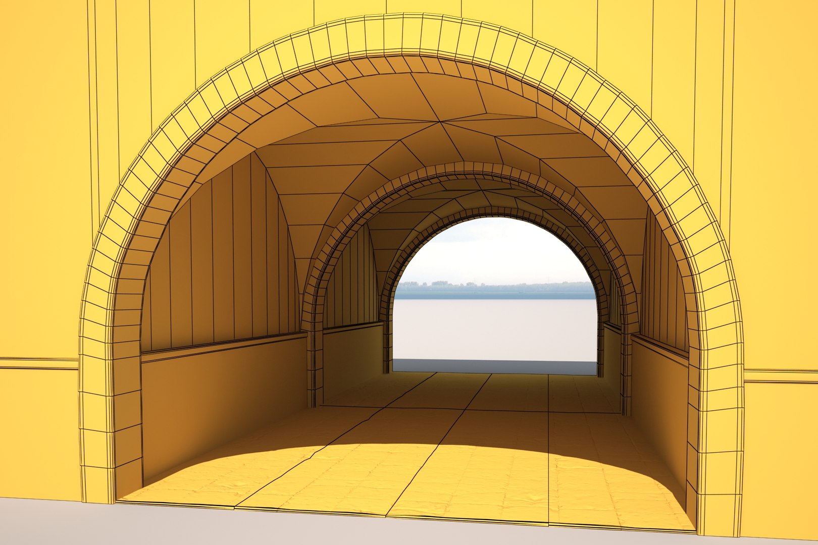Building Gate Gateway 3D - TurboSquid 1152249
