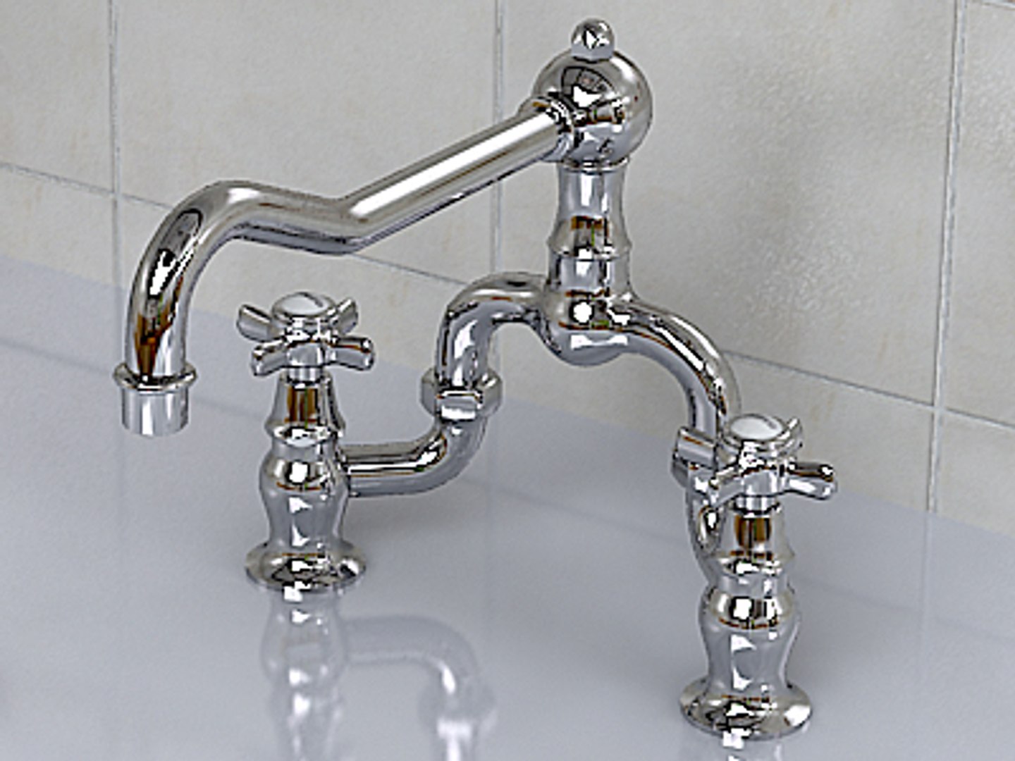 realistic brasstech 9451 3d 3ds