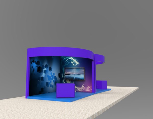 Free SketchUp Exhibition-Stand-Design Models | TurboSquid