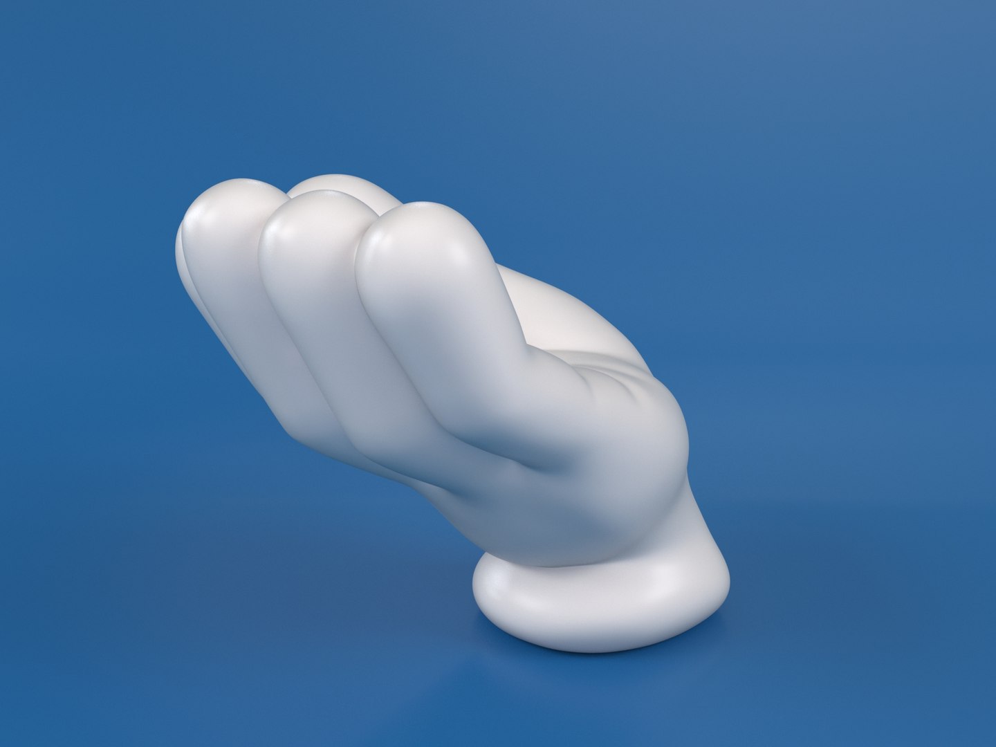 3D Cartoon Hand 5 Fingers - Beggar - TurboSquid 2457997