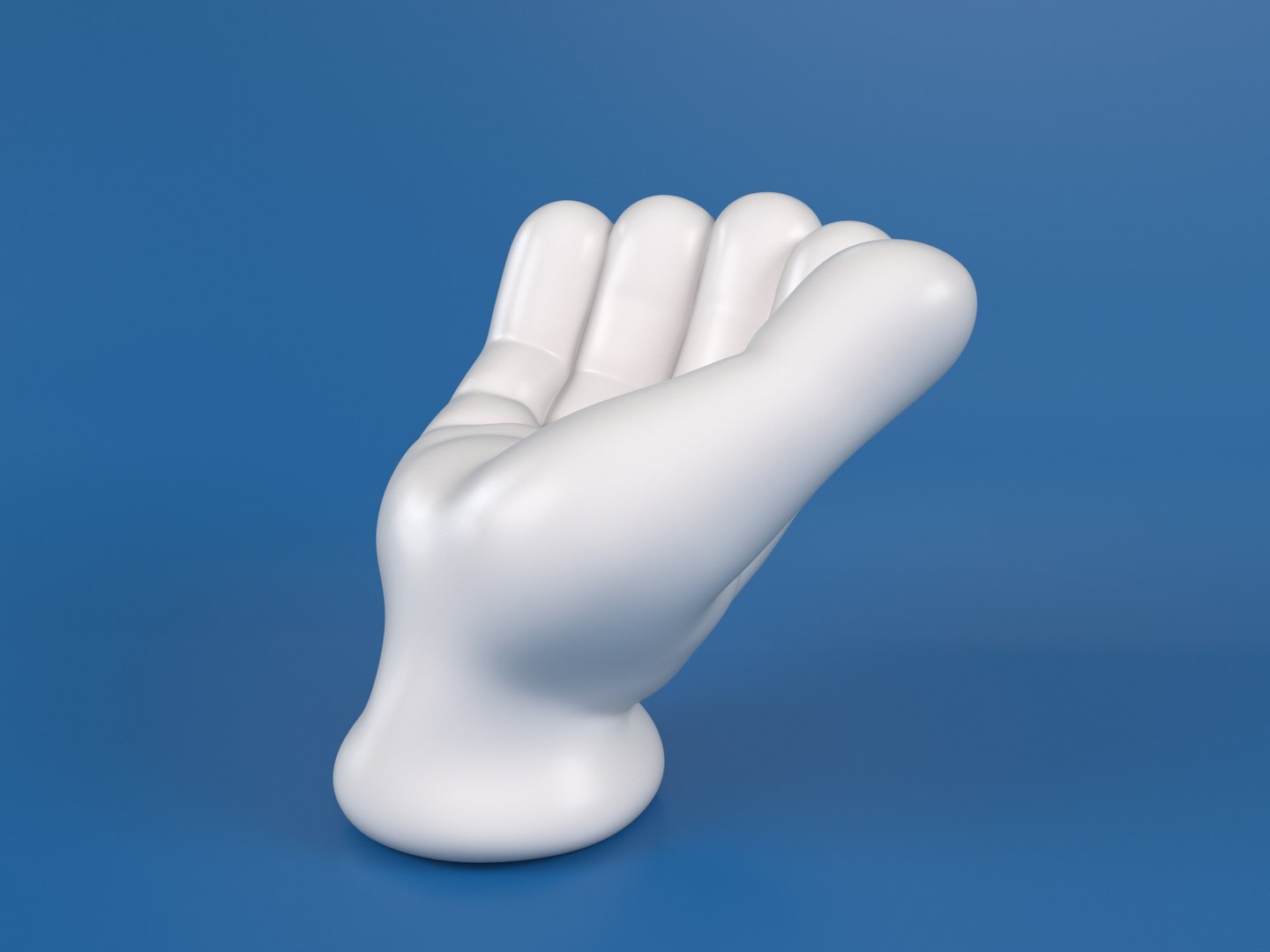 3D Cartoon Hand 5 Fingers - Beggar - TurboSquid 2457997