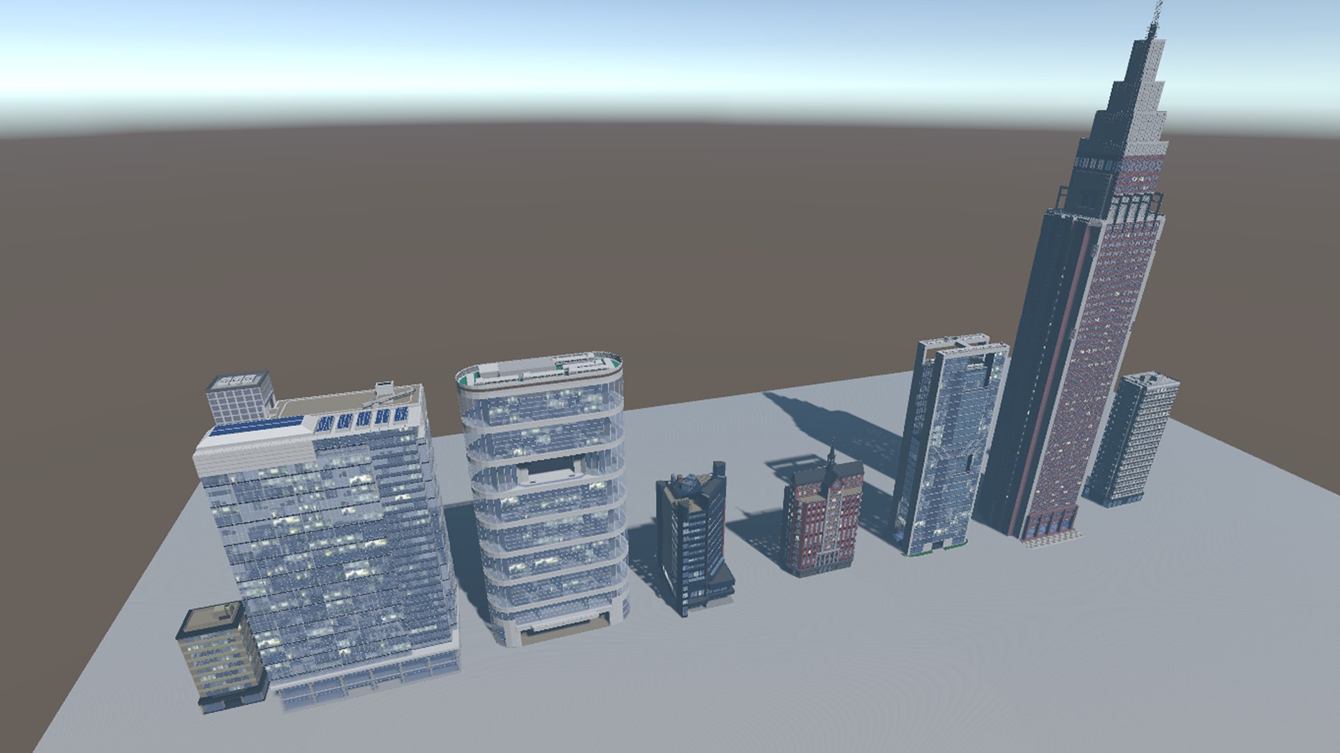 Polygon City Buildings Pack1 3D Model - TurboSquid 2133245