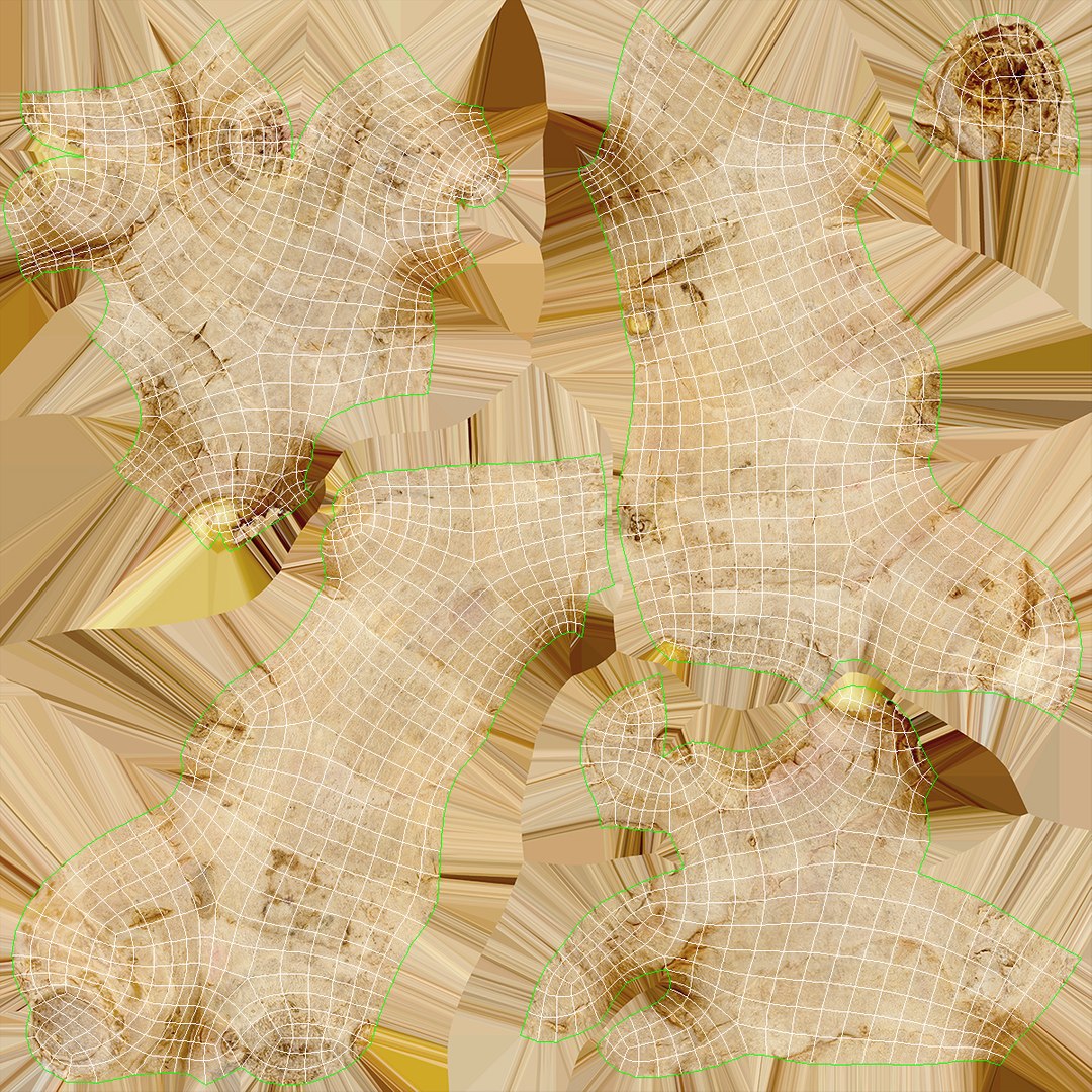 3D ginger root 04 - TurboSquid 1502768