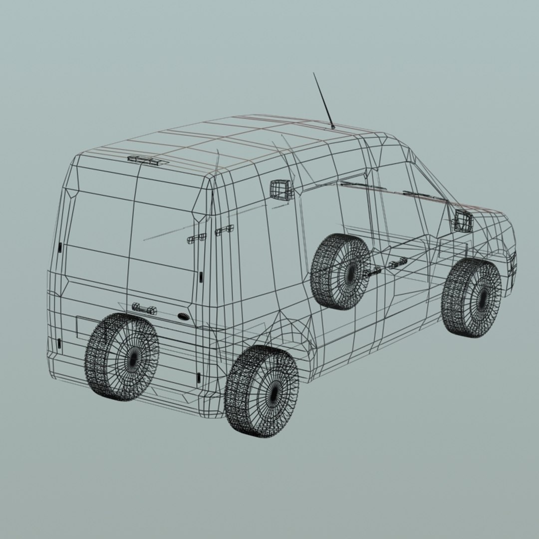 3ds max connect panel van