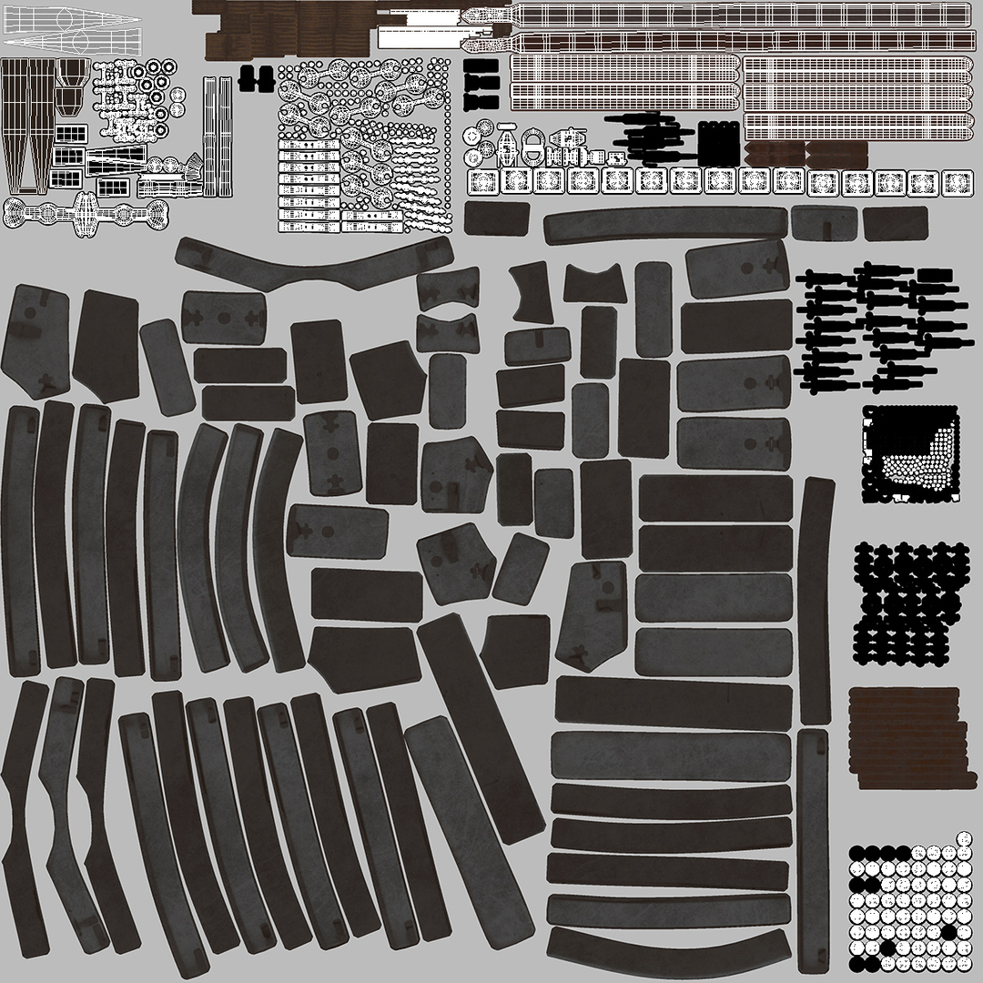 Roman Belt with Pugio Dagger 3D model - TurboSquid 1943759