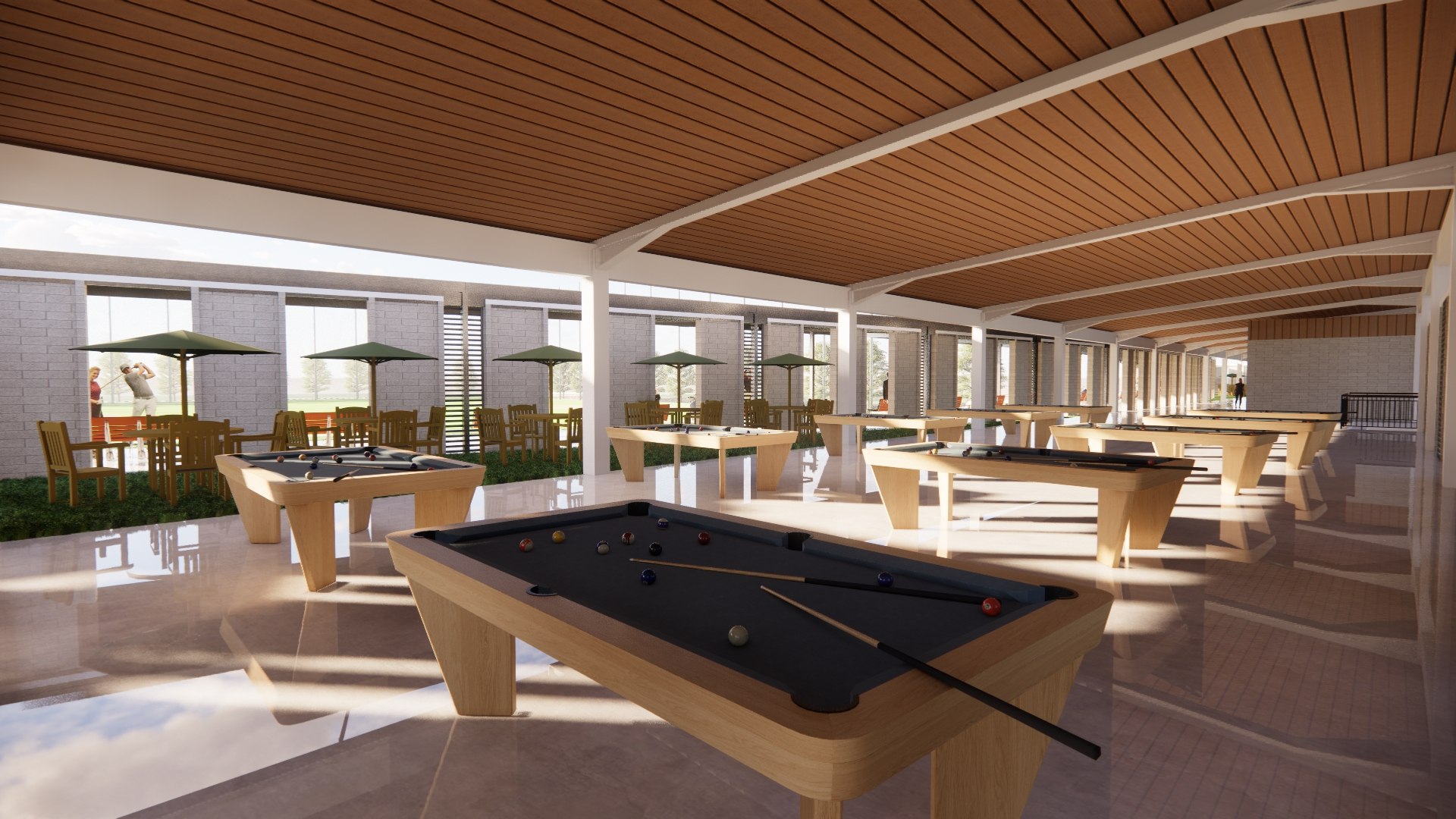 3D Driving Range Golf Model - TurboSquid 2009385