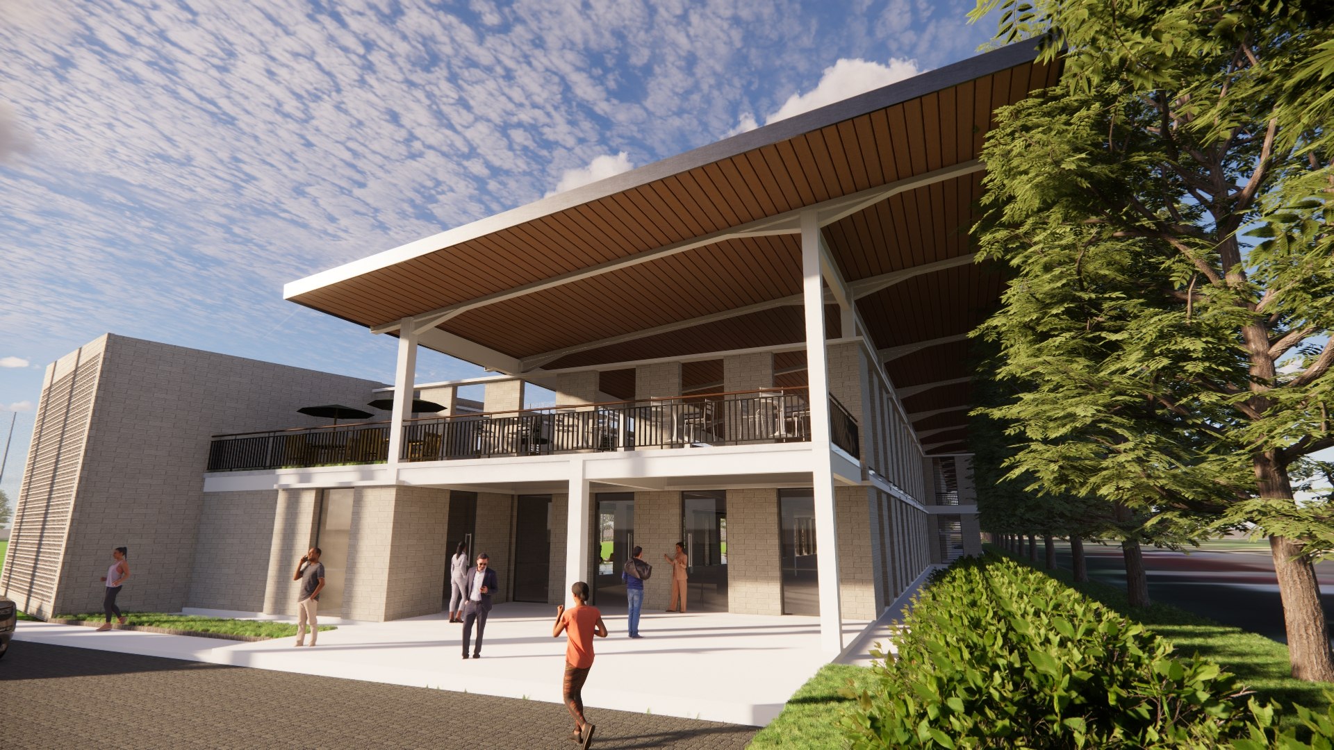 3D Driving Range Golf Model - TurboSquid 2009385