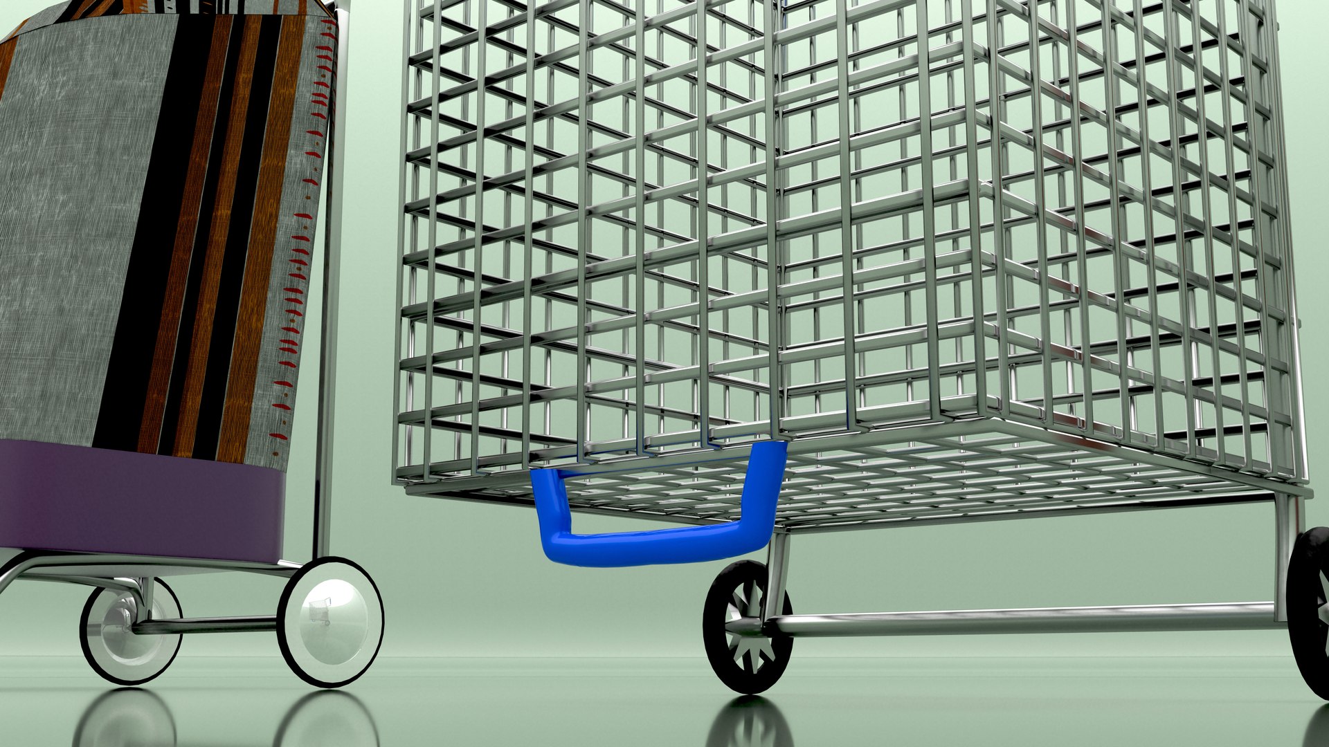 3D Shoping Carts 8K - TurboSquid 2198421