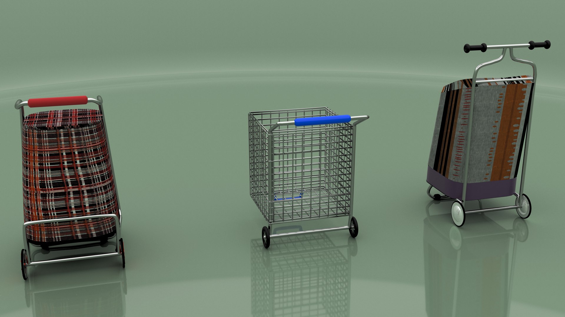3D Shoping Carts 8K - TurboSquid 2198421