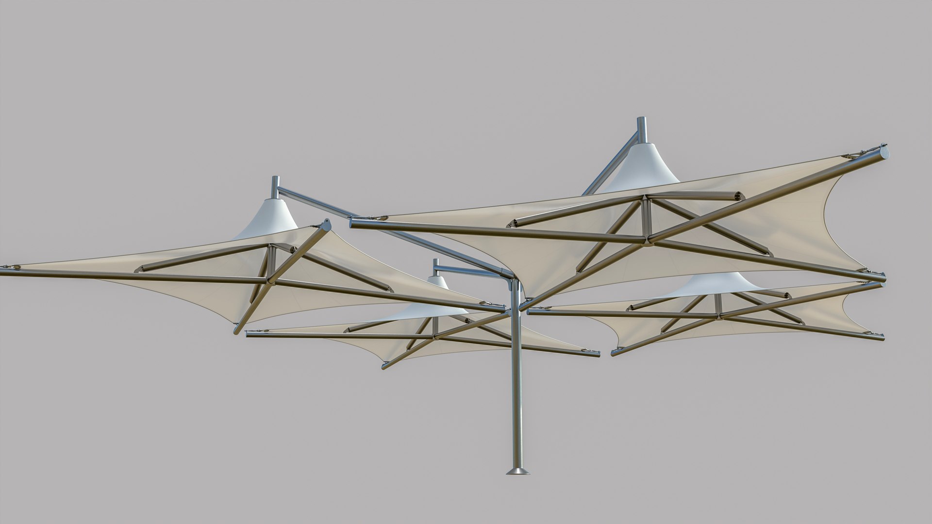 Tensile Structure Shade Ultra Realistic 3D - TurboSquid 2374863