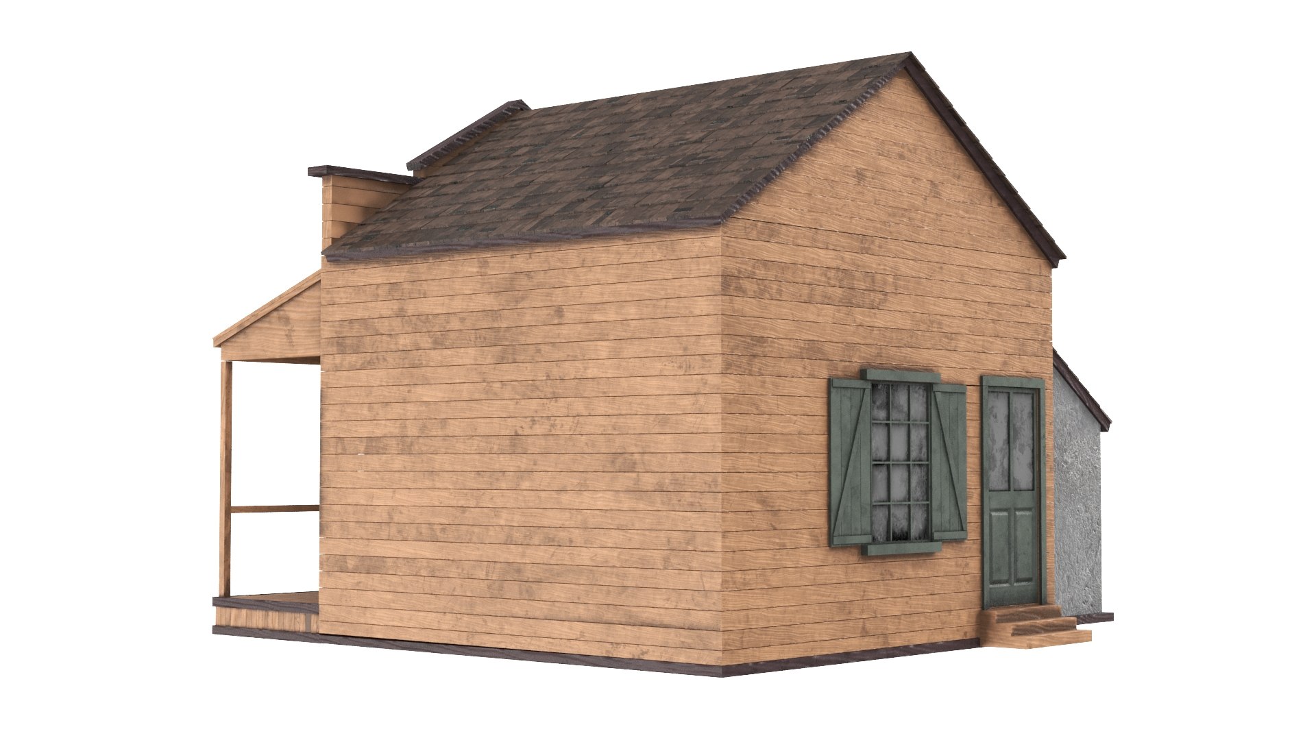 Western Sheriffs Office 3D Model - TurboSquid 1465189