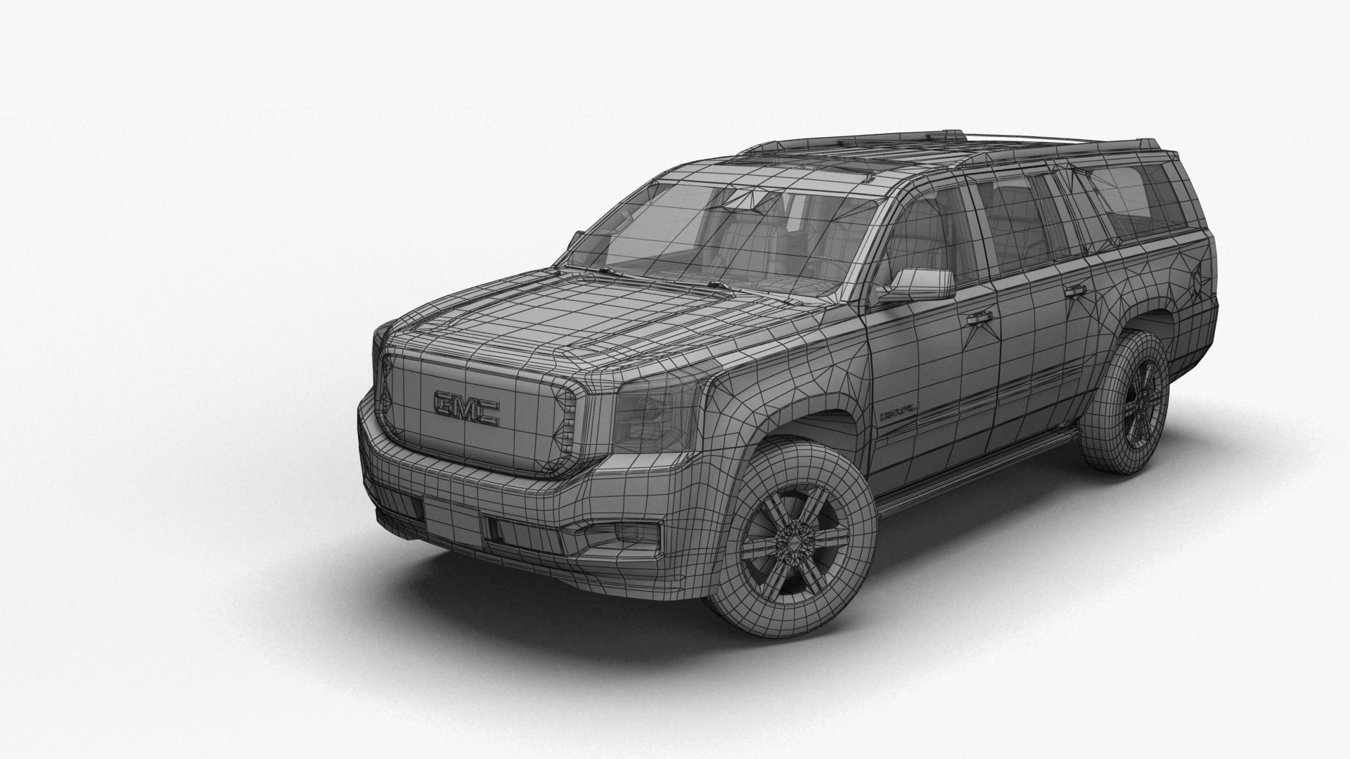 3D Model 2015 GMC YukonXL Denali - TurboSquid 2400771