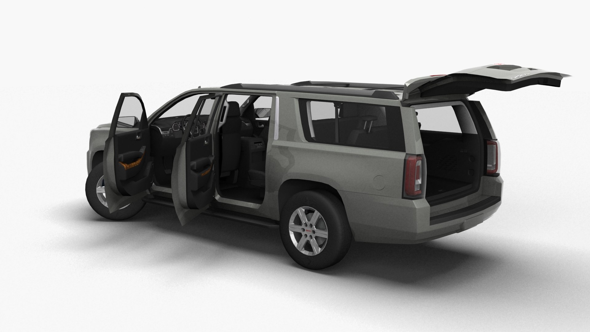 3D Model 2015 GMC YukonXL Denali - TurboSquid 2400771