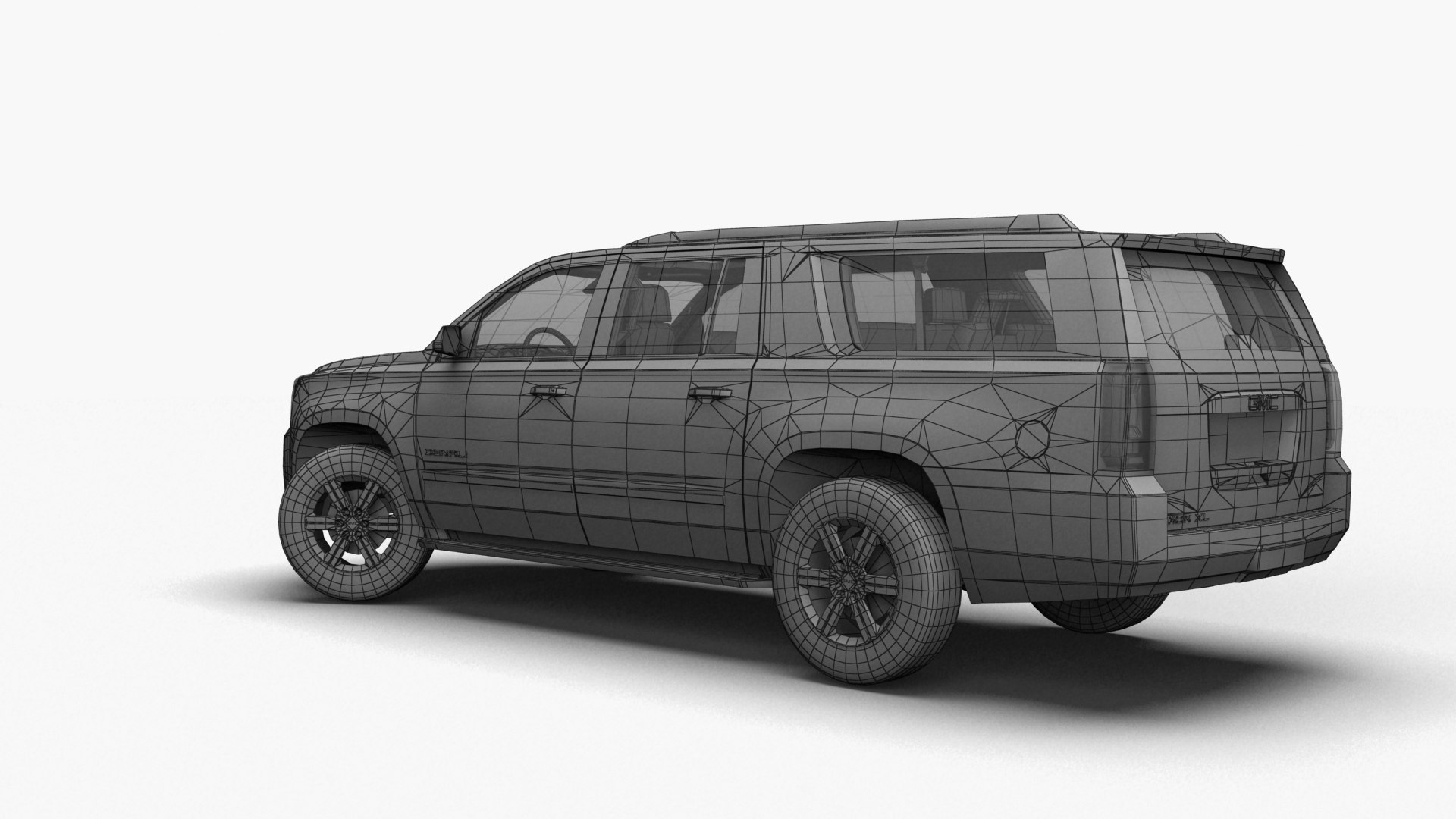 3D Model 2015 GMC YukonXL Denali - TurboSquid 2400771
