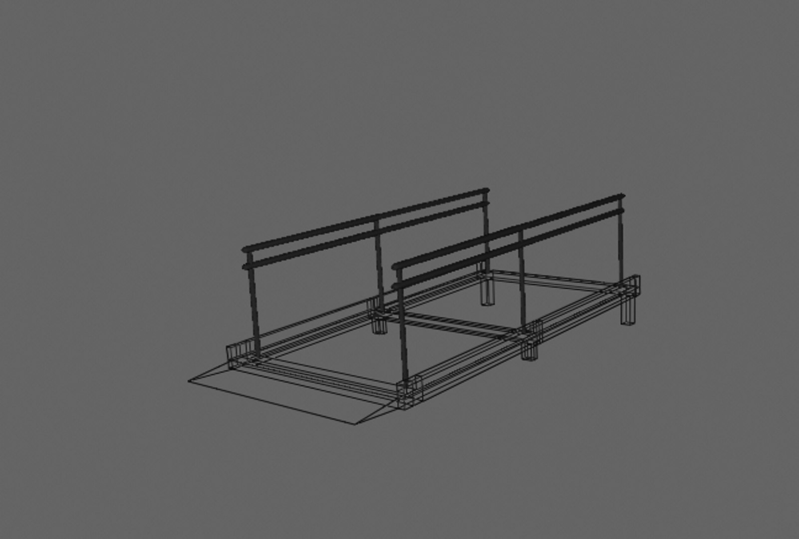Metal Ramp 3D Model - TurboSquid 1579658