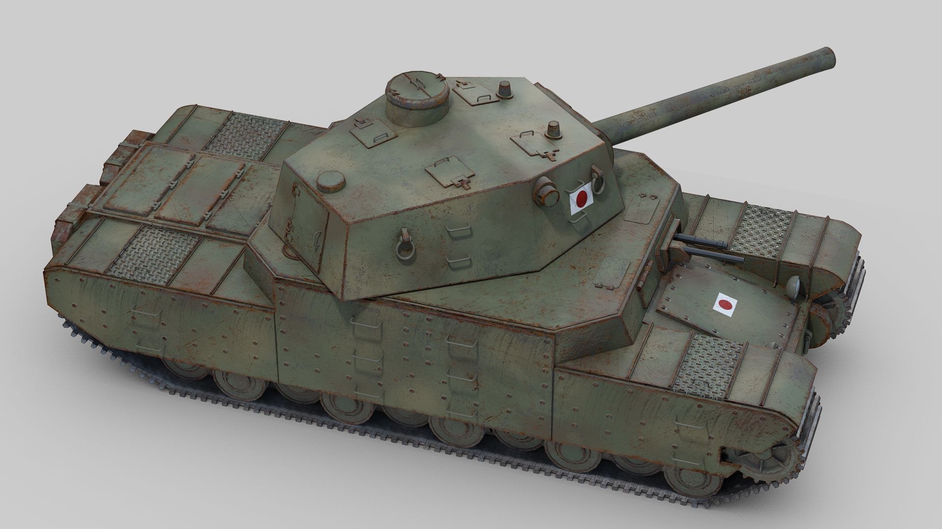 Type 5 Heavy Tank Model - TurboSquid 1901182