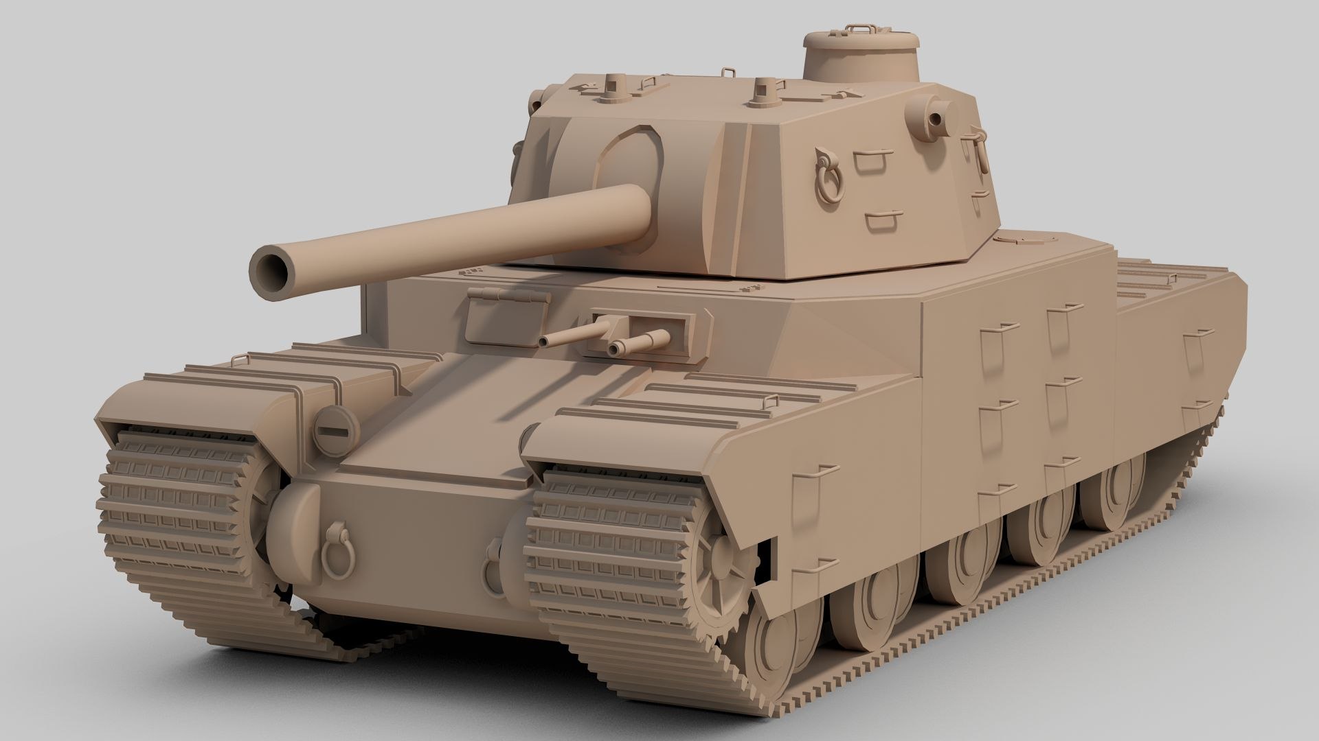 Type 5 Heavy Tank Model - TurboSquid 1901182