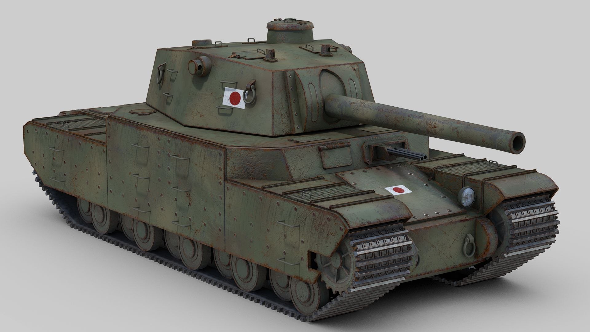 Type 5 Heavy Tank Model - TurboSquid 1901182