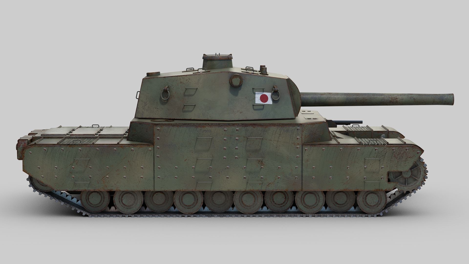 Type 5 Heavy Tank Model - TurboSquid 1901182
