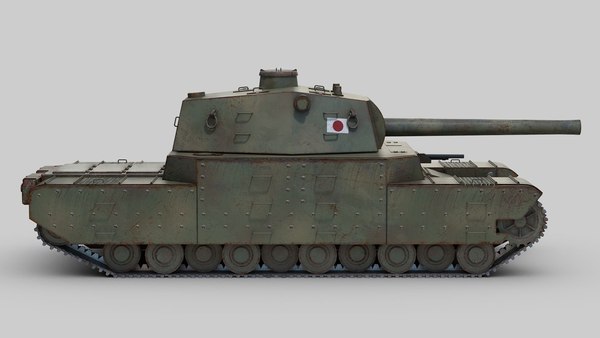 Type 5 Heavy Tank model - TurboSquid 1901182