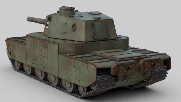 Type 5 Heavy Tank model - TurboSquid 1901182
