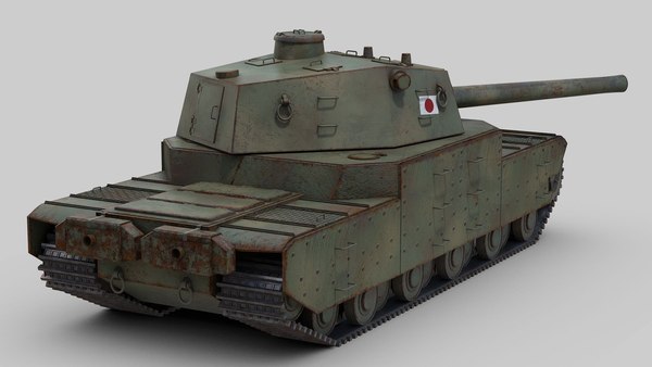 Type 5 Heavy Tank model - TurboSquid 1901182
