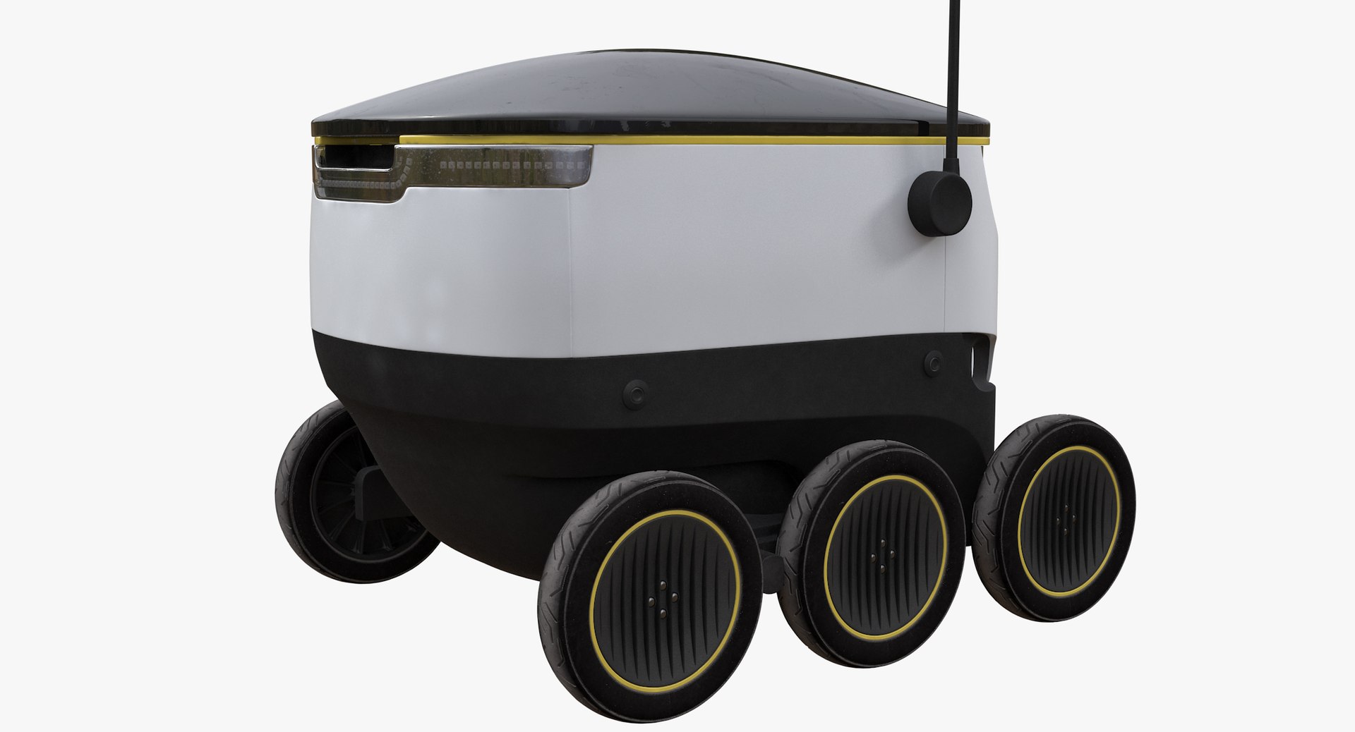Delivery robot model - TurboSquid 1396406
