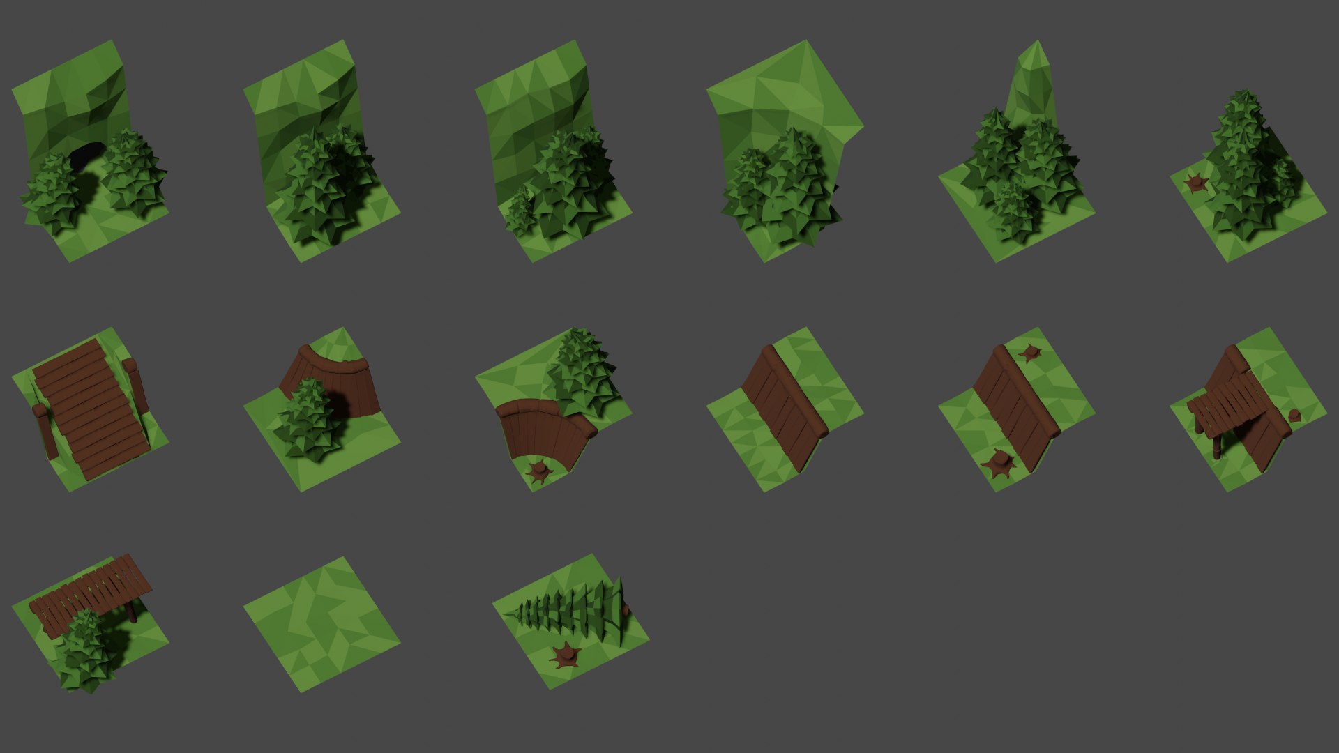 Tile-based map constructor 3D model - TurboSquid 1883471